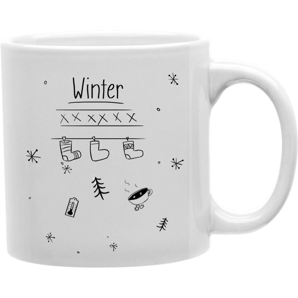 Winter Coffee Mug By Everyday Mug